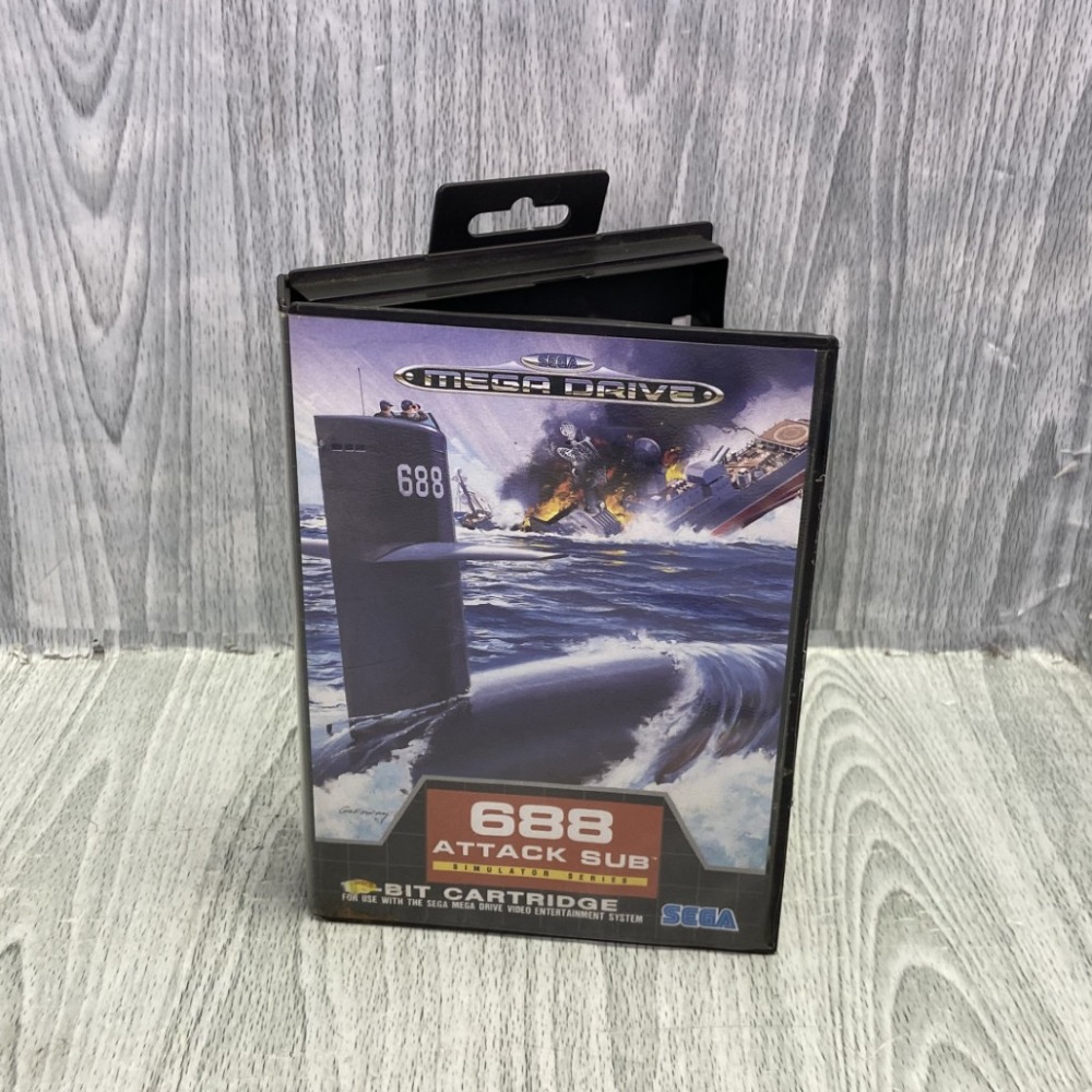 Pre-owned SEGA MEGA DRIVE: 688 ATTACK SUB SIMULATOR SERIES - Own4Less